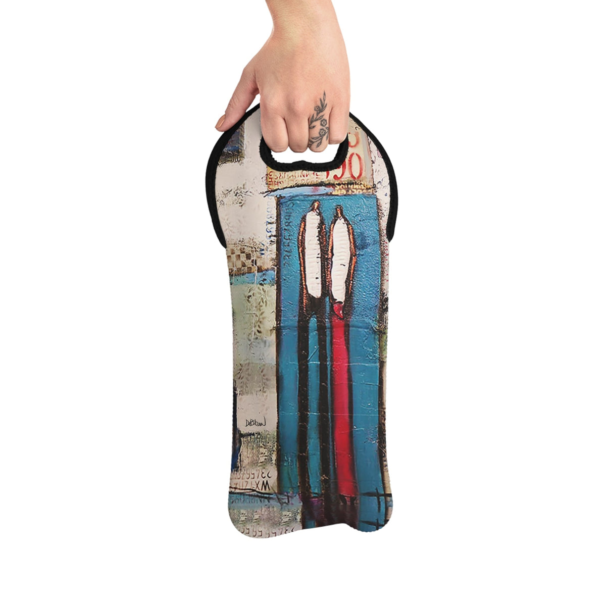 Middle of no where Wine Tote Bag – DeBilzan Gallery