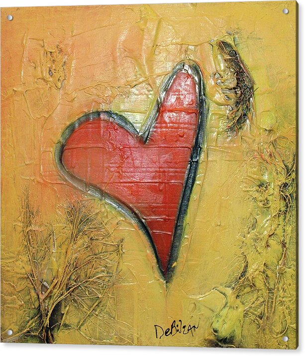 Heart - Acrylic Print – DeBilzan Gallery