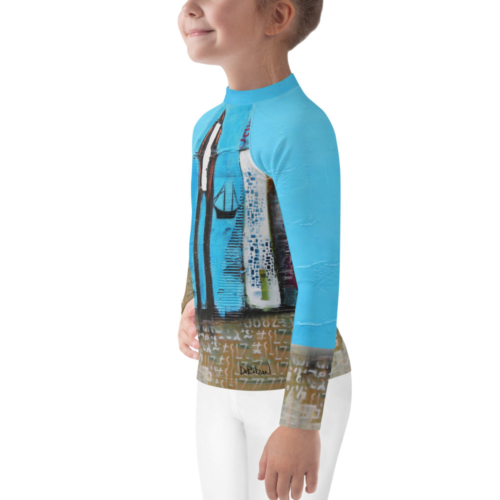 Thinking of You Kids Rash Guard – DeBilzan Gallery